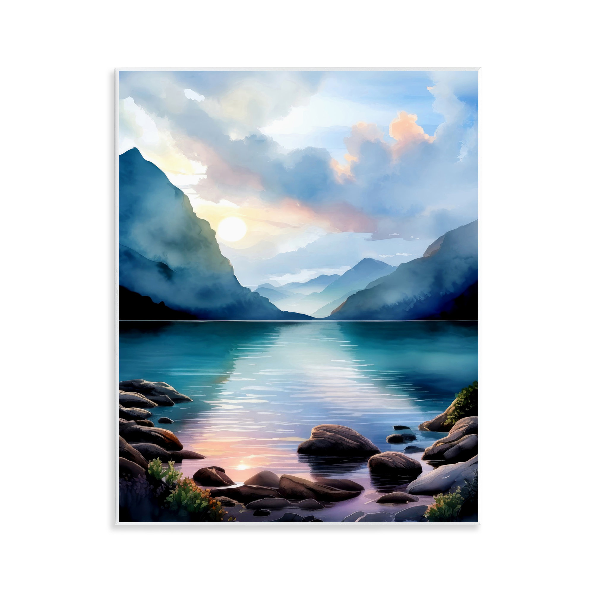 Ophelia & Co. Rocky Mountain Beach Wall Plaque Art by Denise Dundon ...