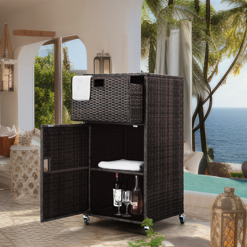 Patio Novagarden Outdoor Towel Rack For Pool Outdoor Pool Towel Storage ...