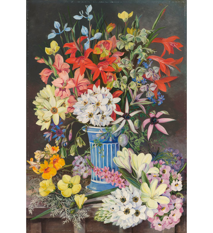 Astoria Grand 409. Old Dutch Vase And South African Flowers by Marianne ...