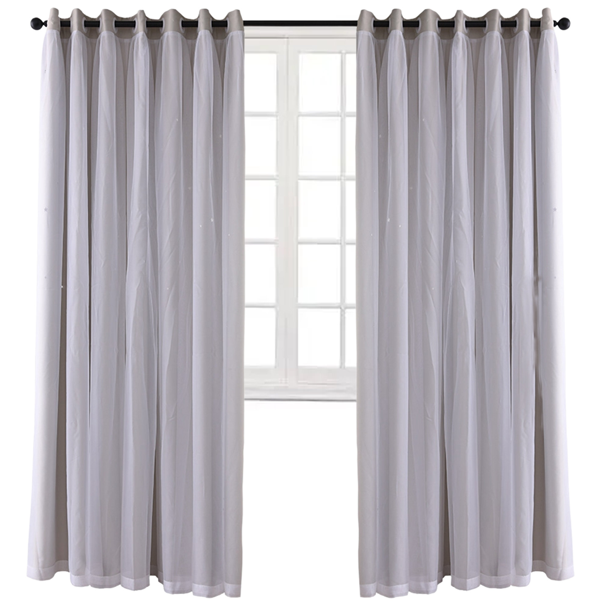 Latitude Run® Polyester Curtain | Wayfair