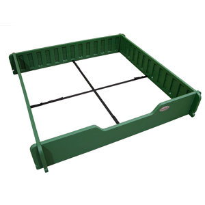 Sandlock Sandboxes 10" Plastic Square Sandbox with Cover & Reviews ...