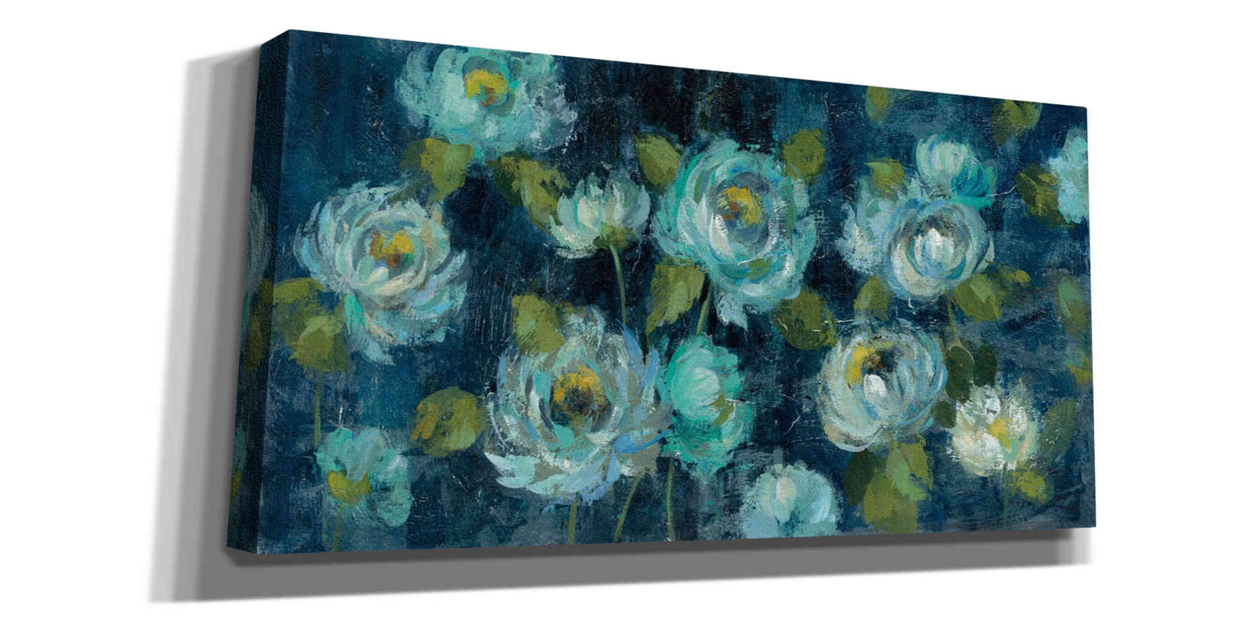 Red Barrel Studio® Indigo Mums by Silvia Vassileva | Wayfair