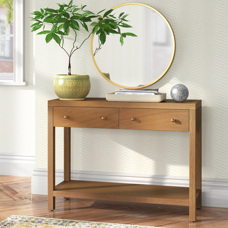 Joss & Main Celine 2 Drawer Console Table & Reviews | Wayfair