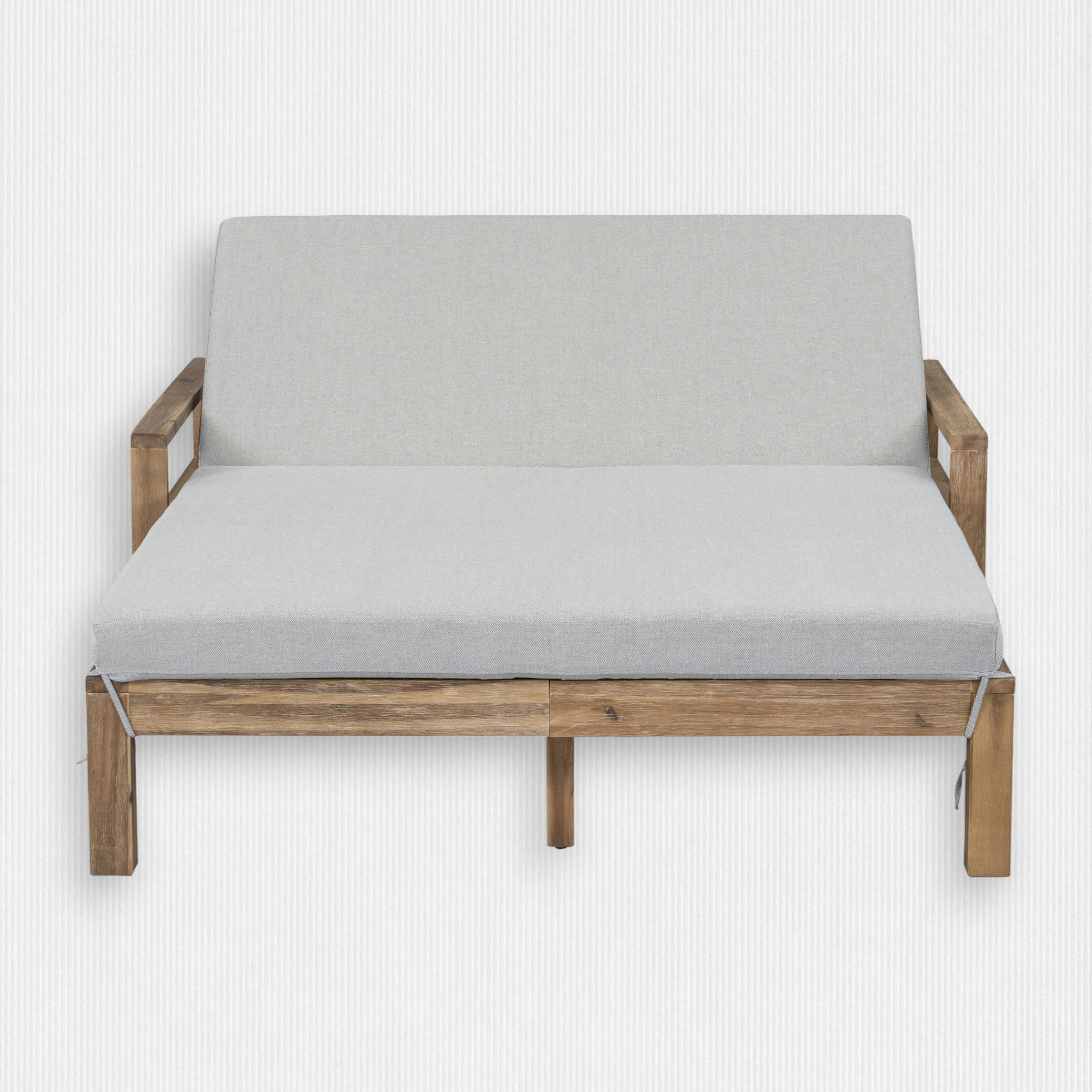 Millwood Pines Corenia 56.7'' Wide Outdoor Reversible Patio Daybed with ...