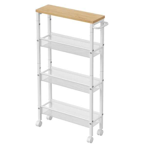 VASAGLE 4-Tier Storage Cart & Reviews | Wayfair