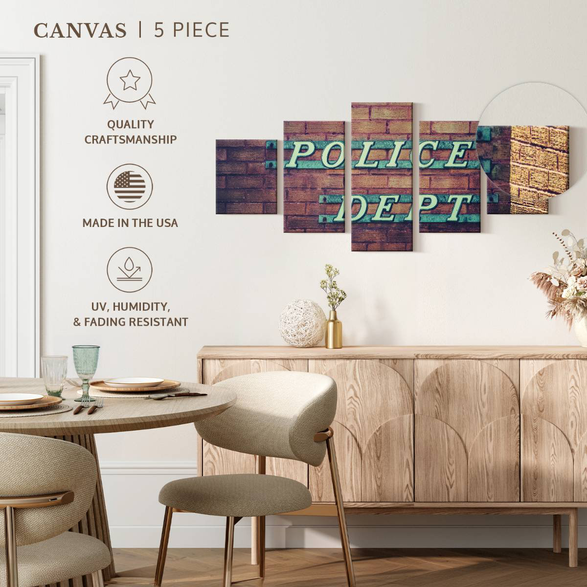 Latitude Run® Police Department Sign | Wayfair