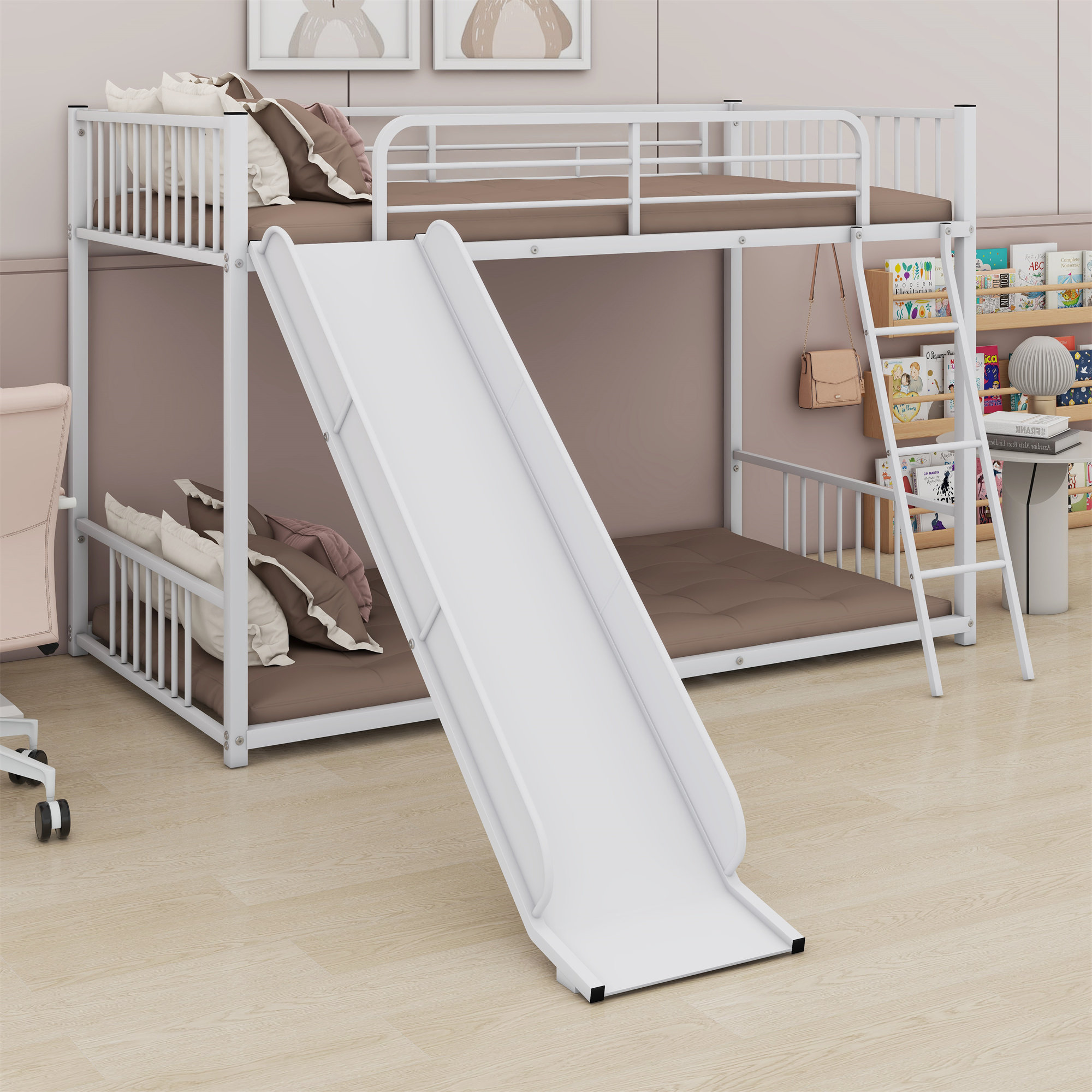 Isabelle & Max™ Bunk Bed With Slide | Wayfair