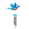Exhart Solar WindyWings BlueBird Wind Chime, 10 by 9 Inches | Wayfair