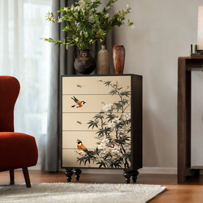 Atta Avenue French Retro Accent Chest Solid Wood Accent Chest | Wayfair