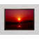 Bright Star Sunstar Red - Single Picture Frame Print on Canvas ...