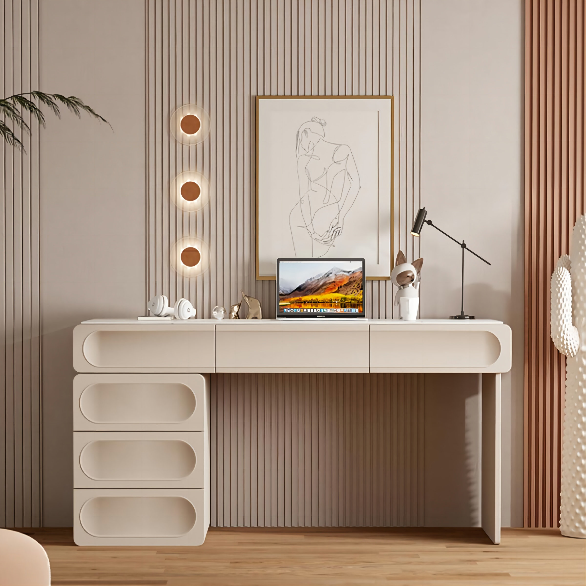 Recon Furniture Rectangle Writing Desk - Wayfair Canada