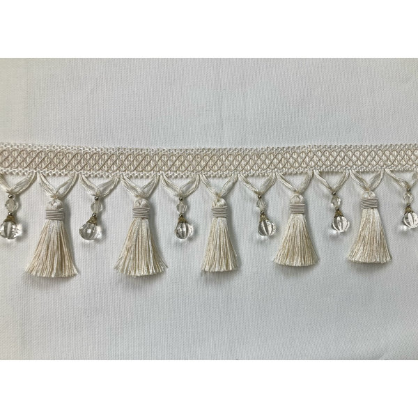 Rose Lace And Braid Fabric - Wayfair Canada