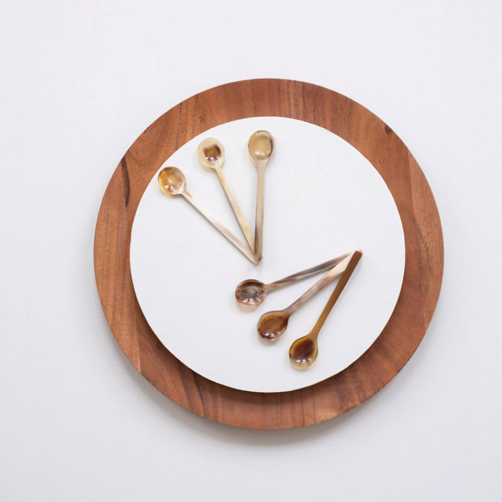 Maadili Collective Long Handled Horn Condiment Spoon | Wayfair