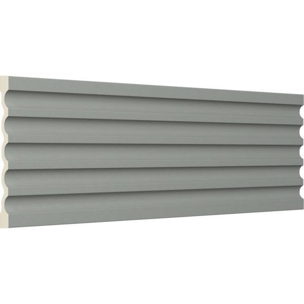 Ekena Millwork 12 5/8"W x 78 3/4"H x 1 1/8"D Fluted Casing | Wayfair
