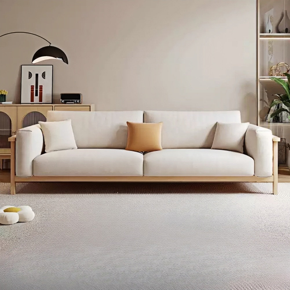 Hokku Designs Log-style Straight-layout Living Room Sofa | Wayfair
