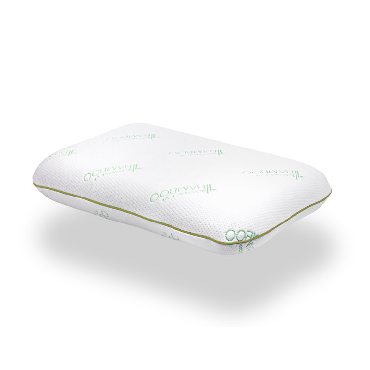 White Noise Jumbo Bamboo Memory Laytech Pillow | Wayfair.co.uk