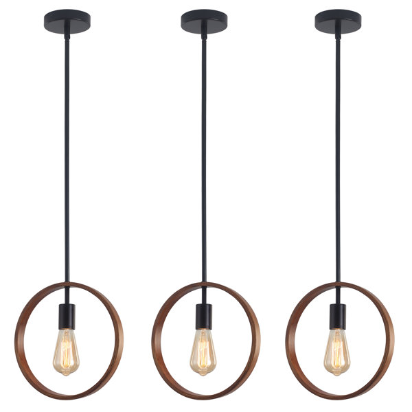 17 Stories Farmhouse Pendant Light 3 Pack,modern Pendant Lighting ...