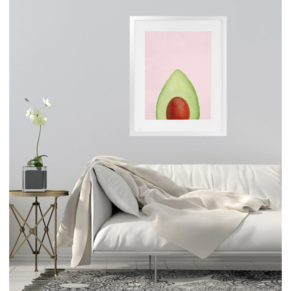 Wrought Studio Avocado Top Framed On Paper by Vivid Altier Print | Wayfair