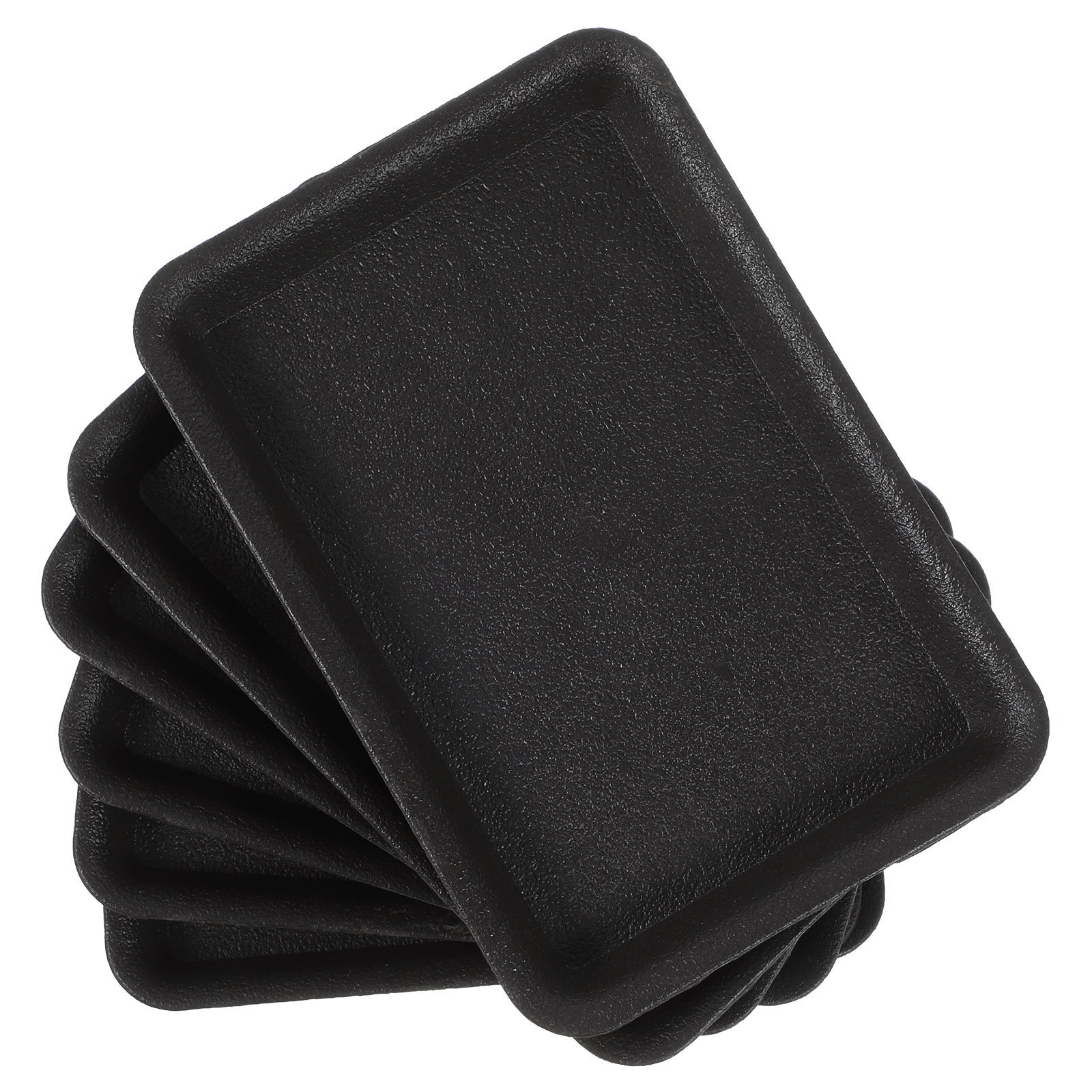 Hokku Designs 6Pcs Rectangular Plant Saucers Plastic Plant Saucers ...