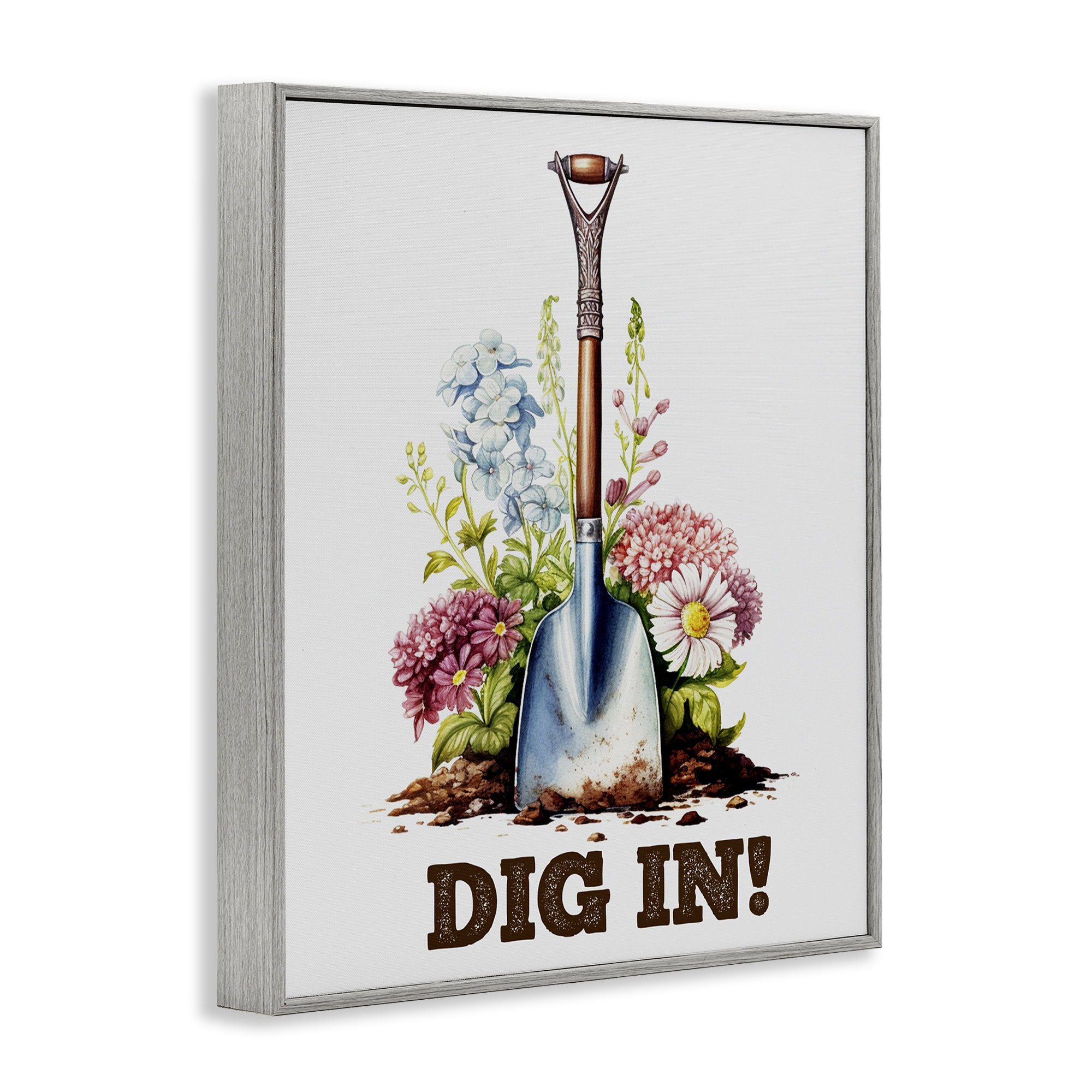 Ophelia & Co. Dig In Gardening Phrase Framed Giclee Art by Karen Smith ...