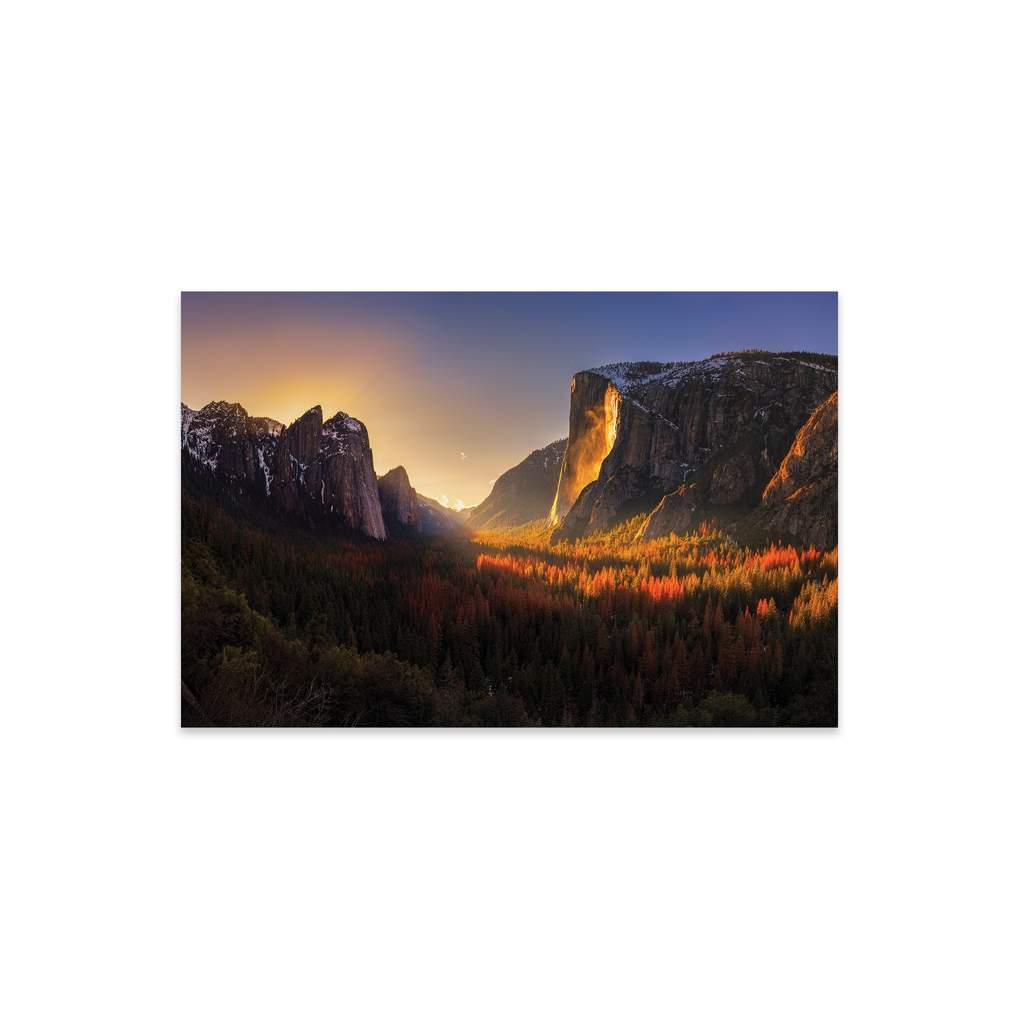 Millwood Pines Aonghus Yosemite Firefall On Plastic/Acrylic by Yan ...