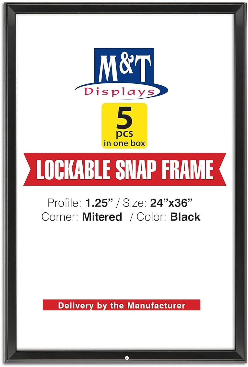 MT Displays Aluminum Photo Snap Poster | Wayfair
