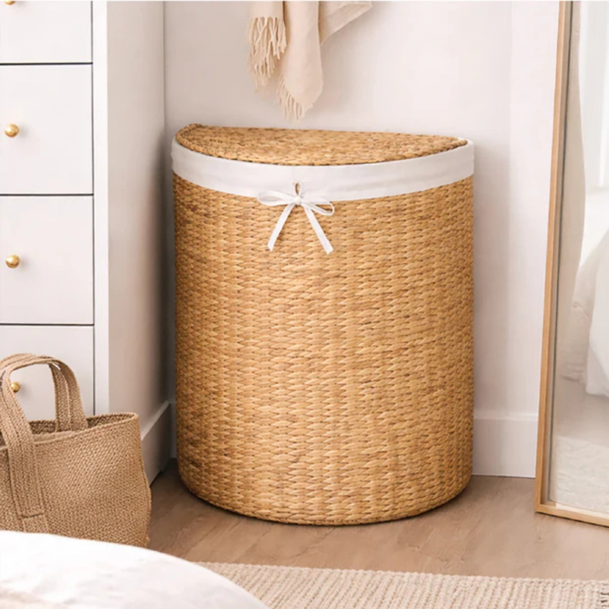 Half Moon Laundry Hamper