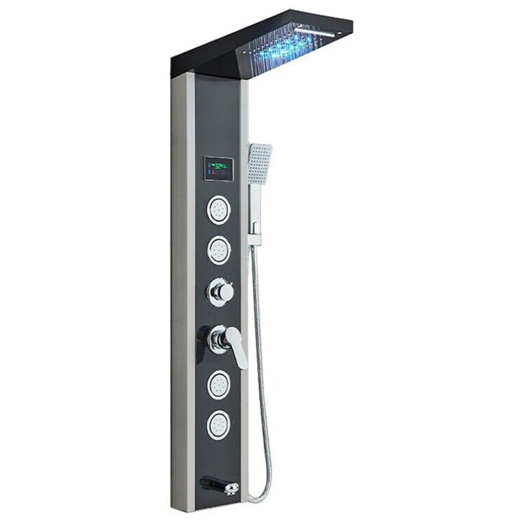 Belfry Bathroom Vasilisa Shower Tower Panel | Wayfair.co.uk