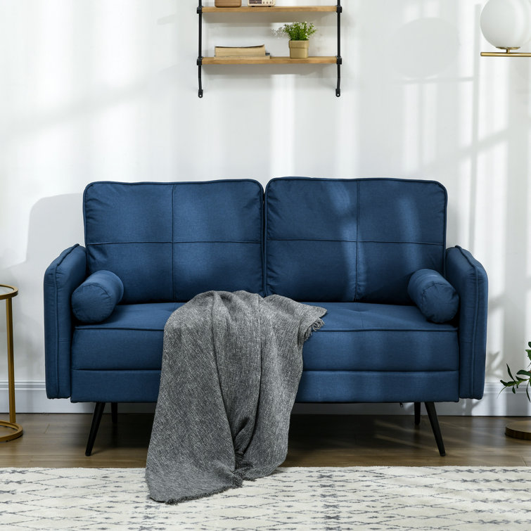 George Oliver Migues 143Cm Recessed Arm Loveseat | Wayfair.co.uk