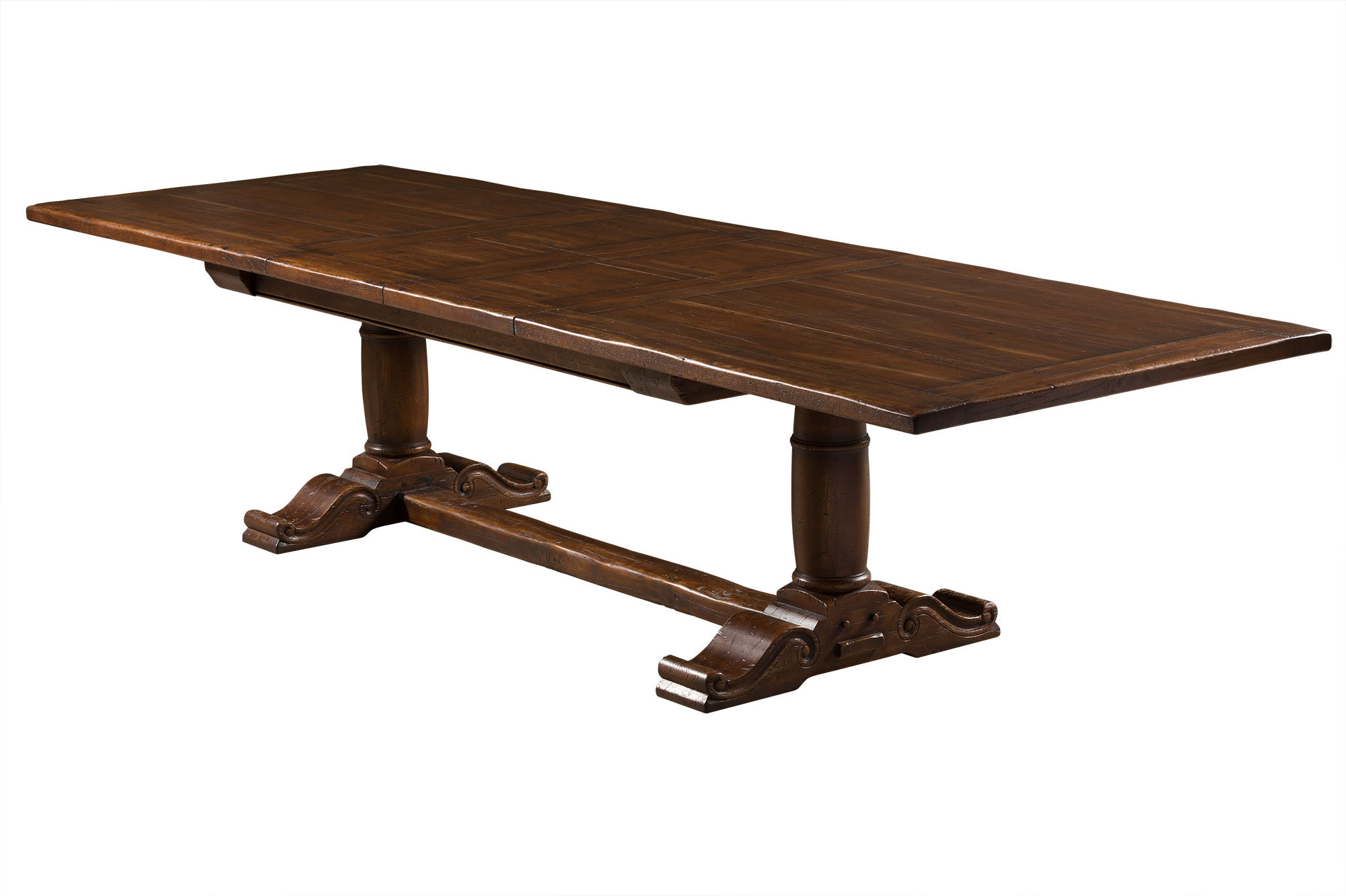 Michel Ferrand Chartreuse Extendable Solid Wood Base Dining Table | Wayfair