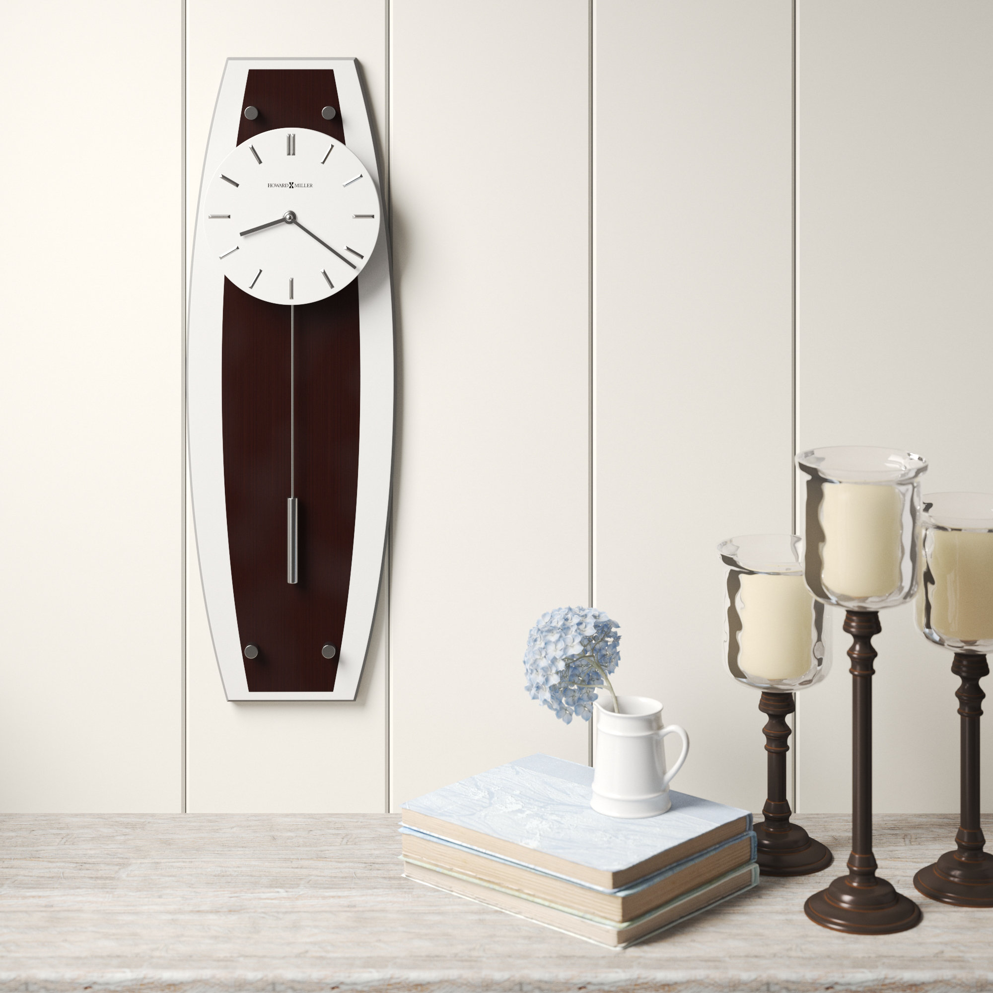 Howard Miller® Cyrus Quartz Wall Clock & Reviews | Wayfair