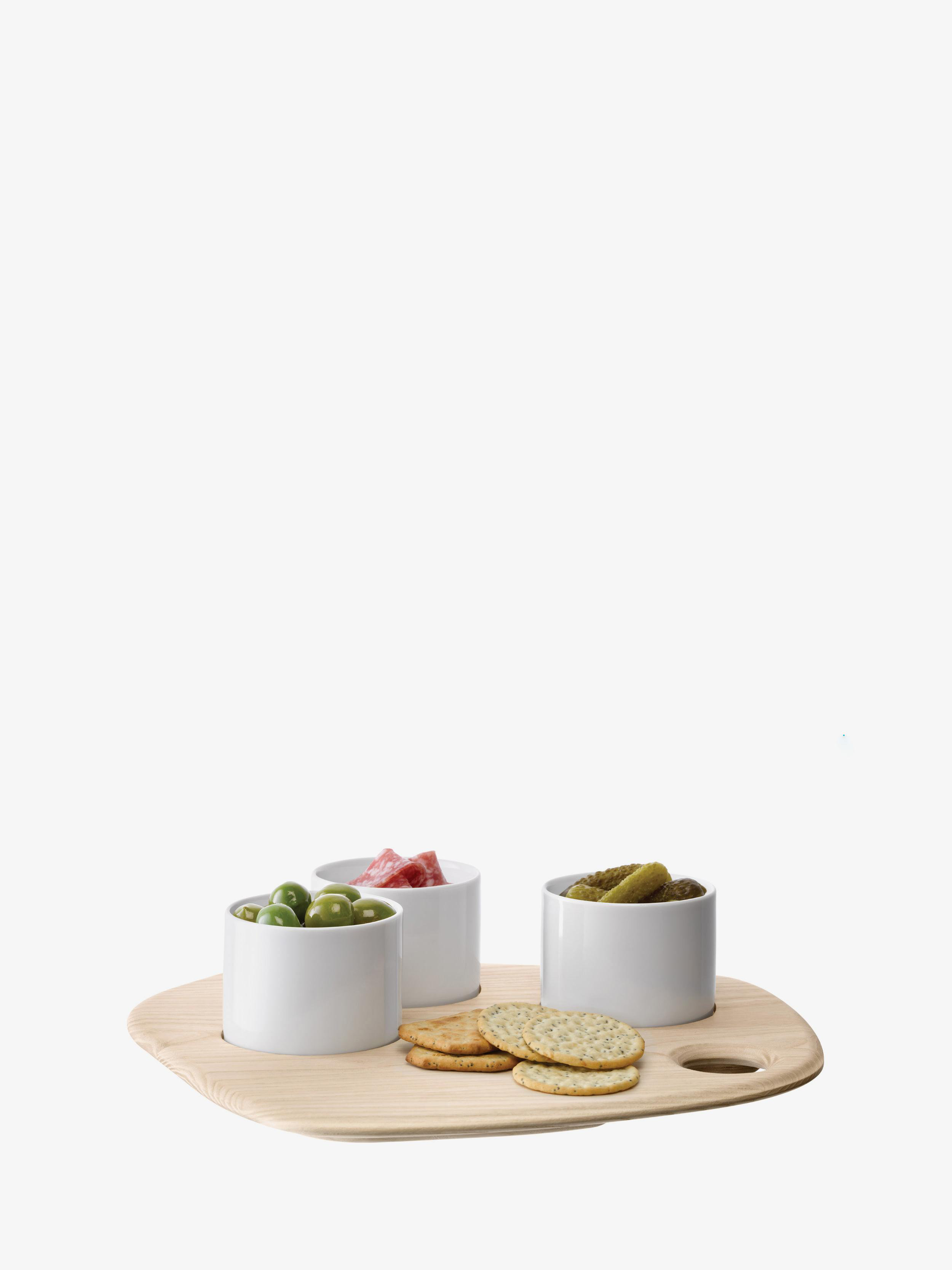 LSA International Palette Tapas Set & Ash* Board W12.25in/L12.5in ...