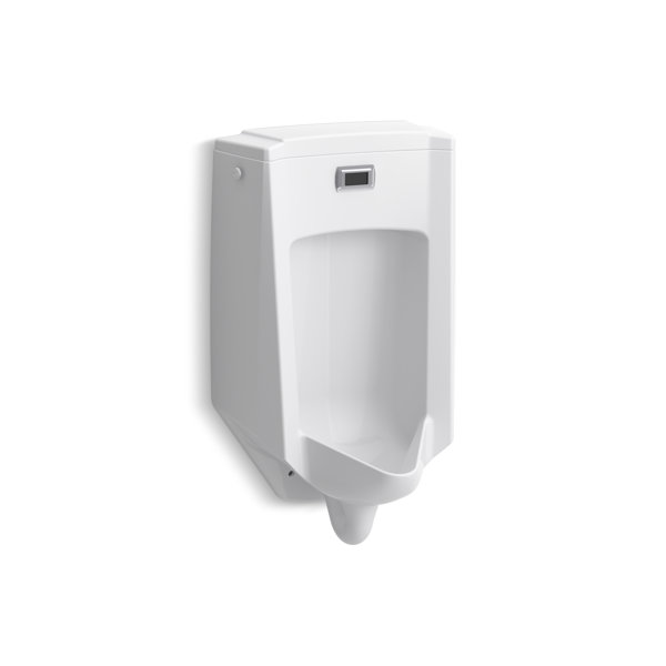 Kohler Bardon Wall-Hung Rear-Spud Touchless Urinal, 0.5 Gpf | Wayfair