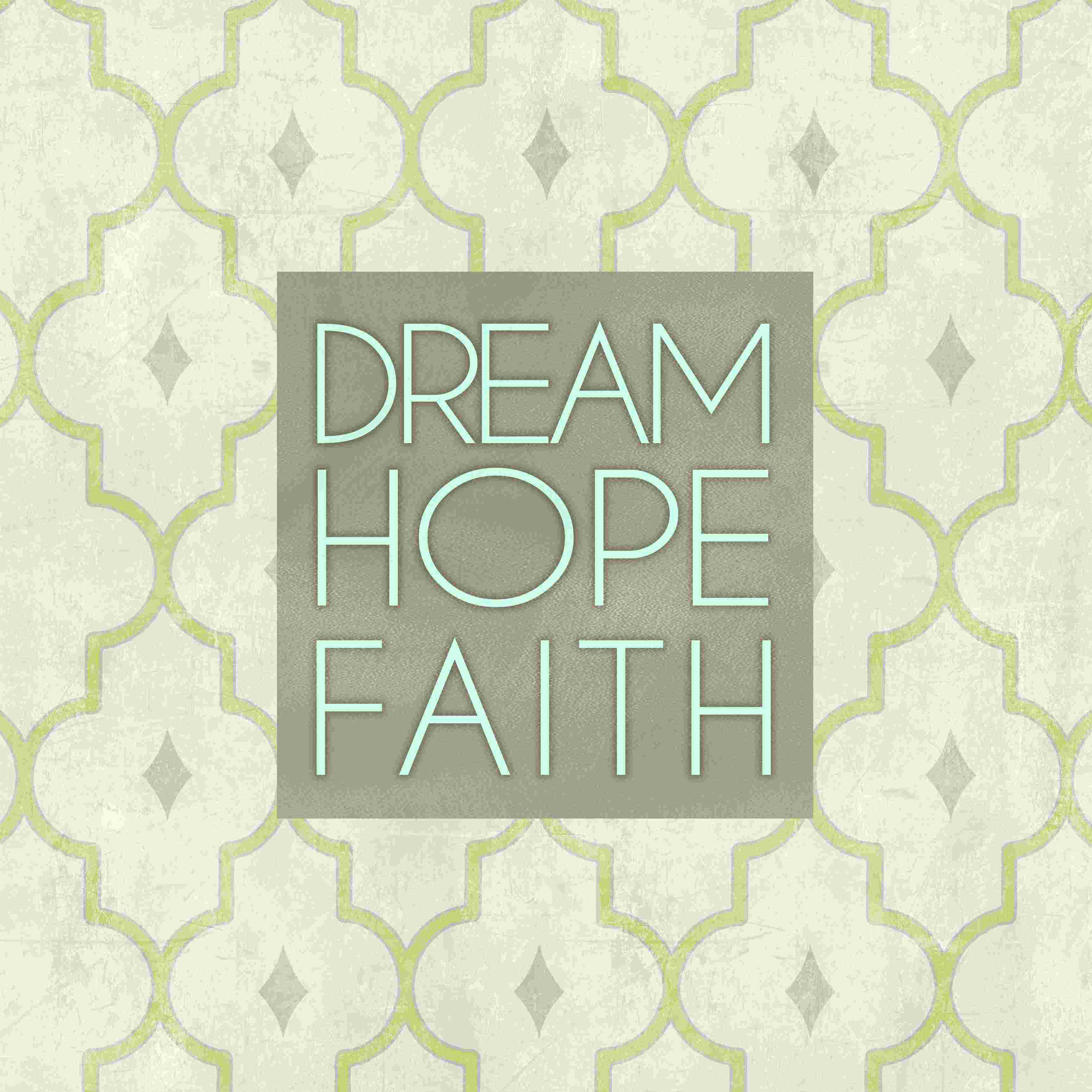 Trinx Dream Hope Faith Grey - Wayfair Canada