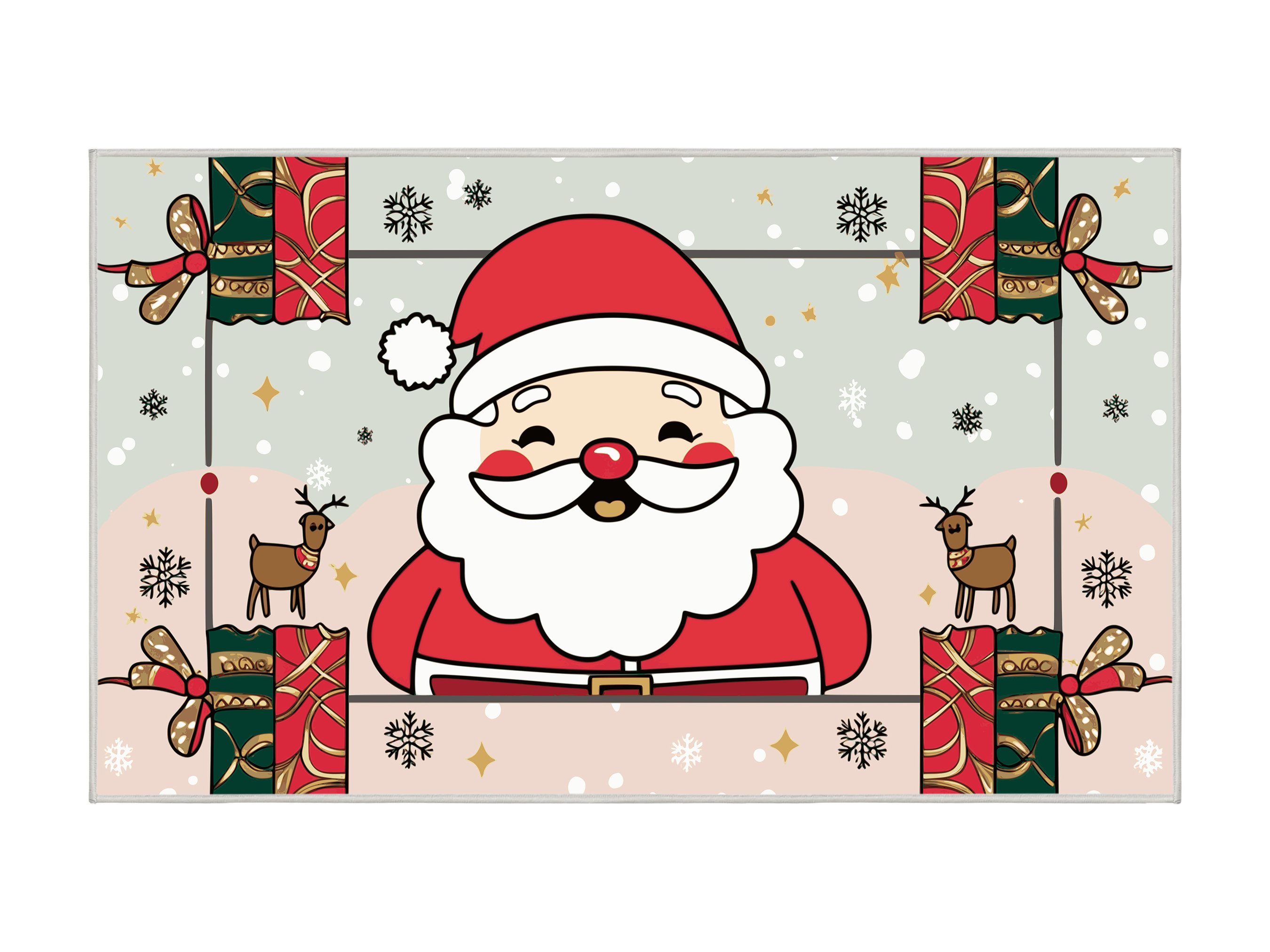 The Holiday Aisle® Tapis vacances de Noël The Holiday Aisle® - Wayfair ...