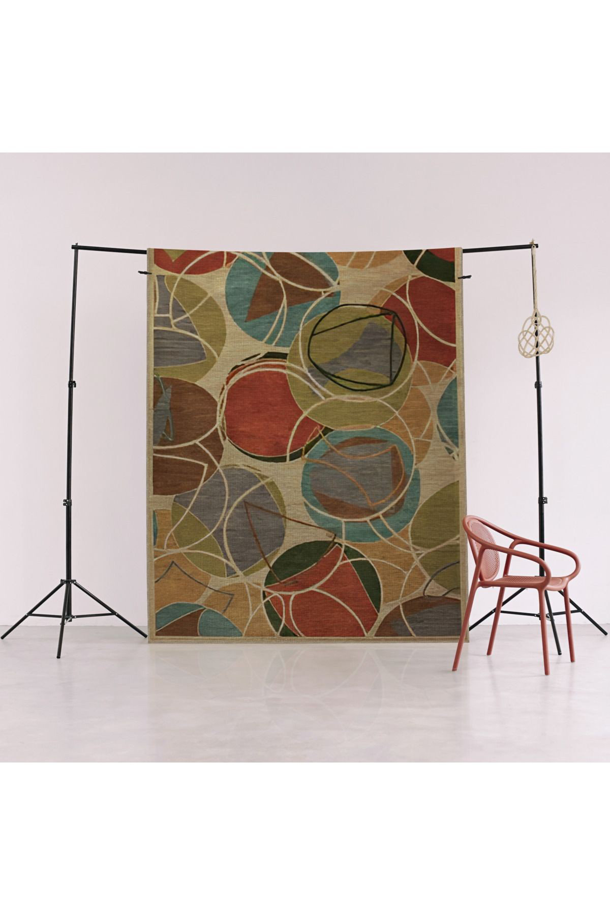 Wildon Home® Chester Collection Modern Beige Area Rug | Wayfair