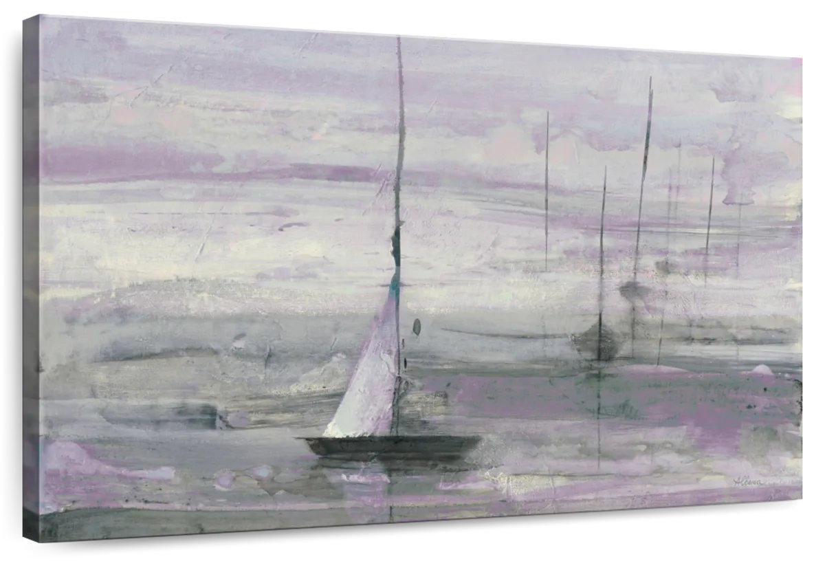 Ebern Designs Mehar Ice Sailing Purple | Wayfair
