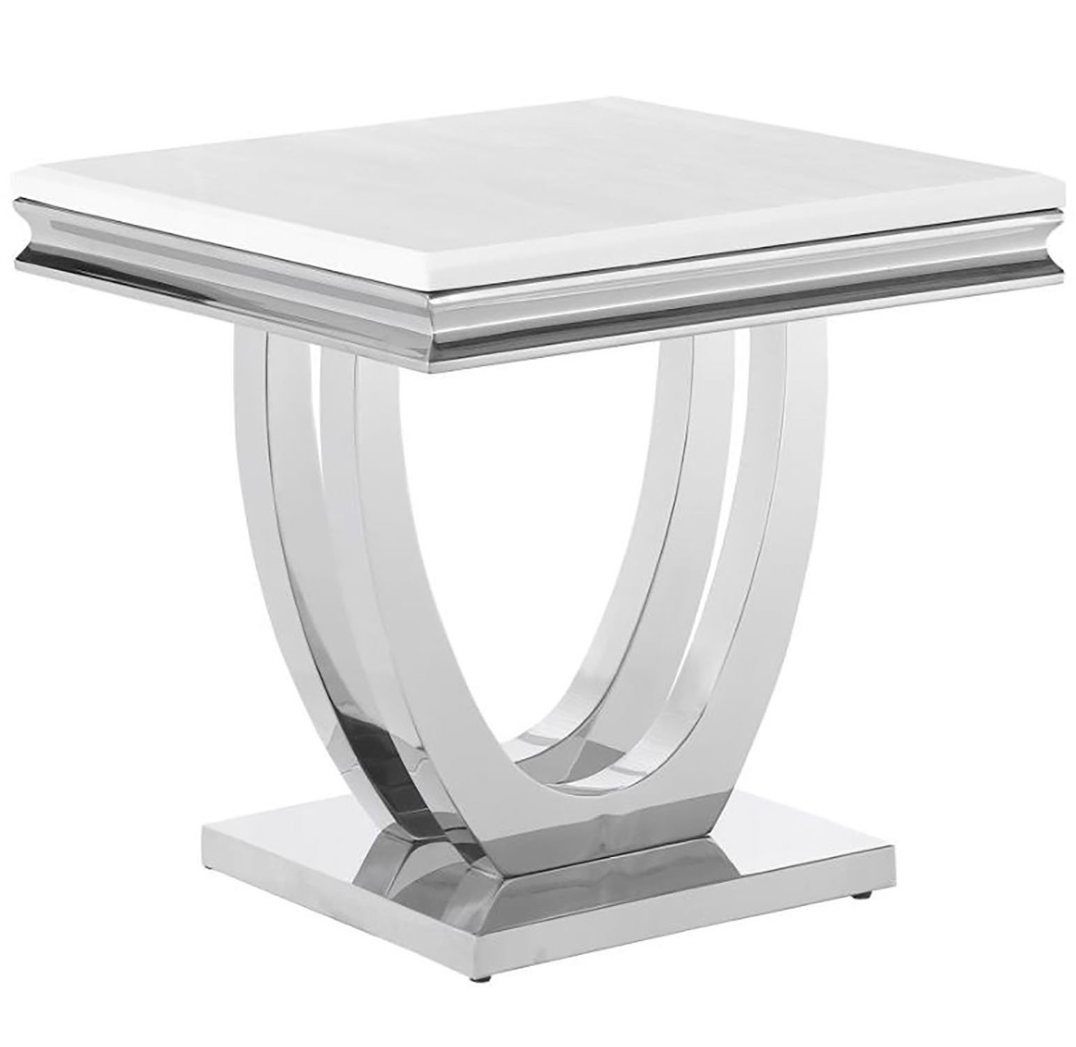 Andrew Home Studio Ushher Pedestal End Table | Wayfair