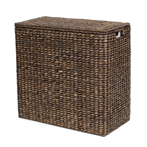 BirdRock Home Oversized Divided Laundry Hamper & Reviews | Wayfair