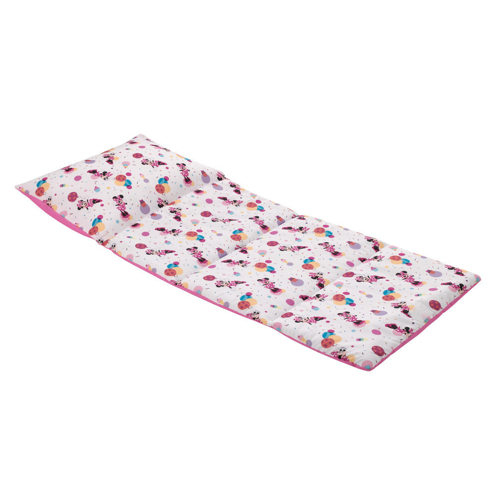 Disney Minnie Mouse Let's Party Deluxe Easy Fold Toddler Nap Mat ...