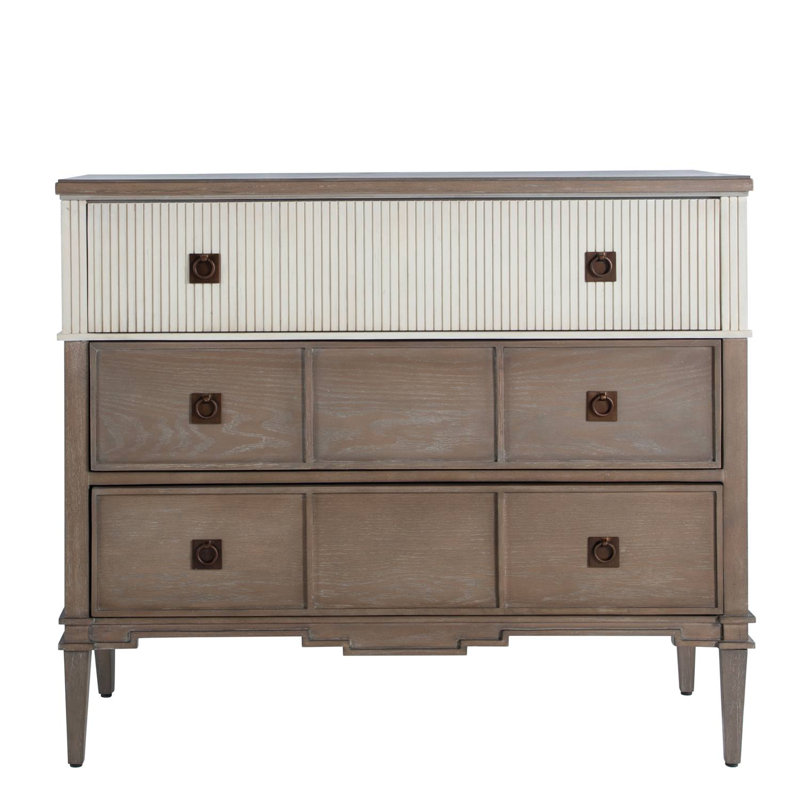 Gabby Winslet 3 Drawer 42" W Solid Wood Chest | Wayfair