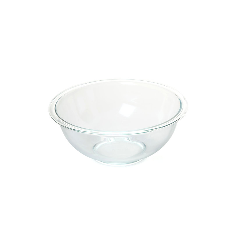 Pyrex Prepware 3 Piece Glass Mixing Bowl Set & Reviews | Wayfair