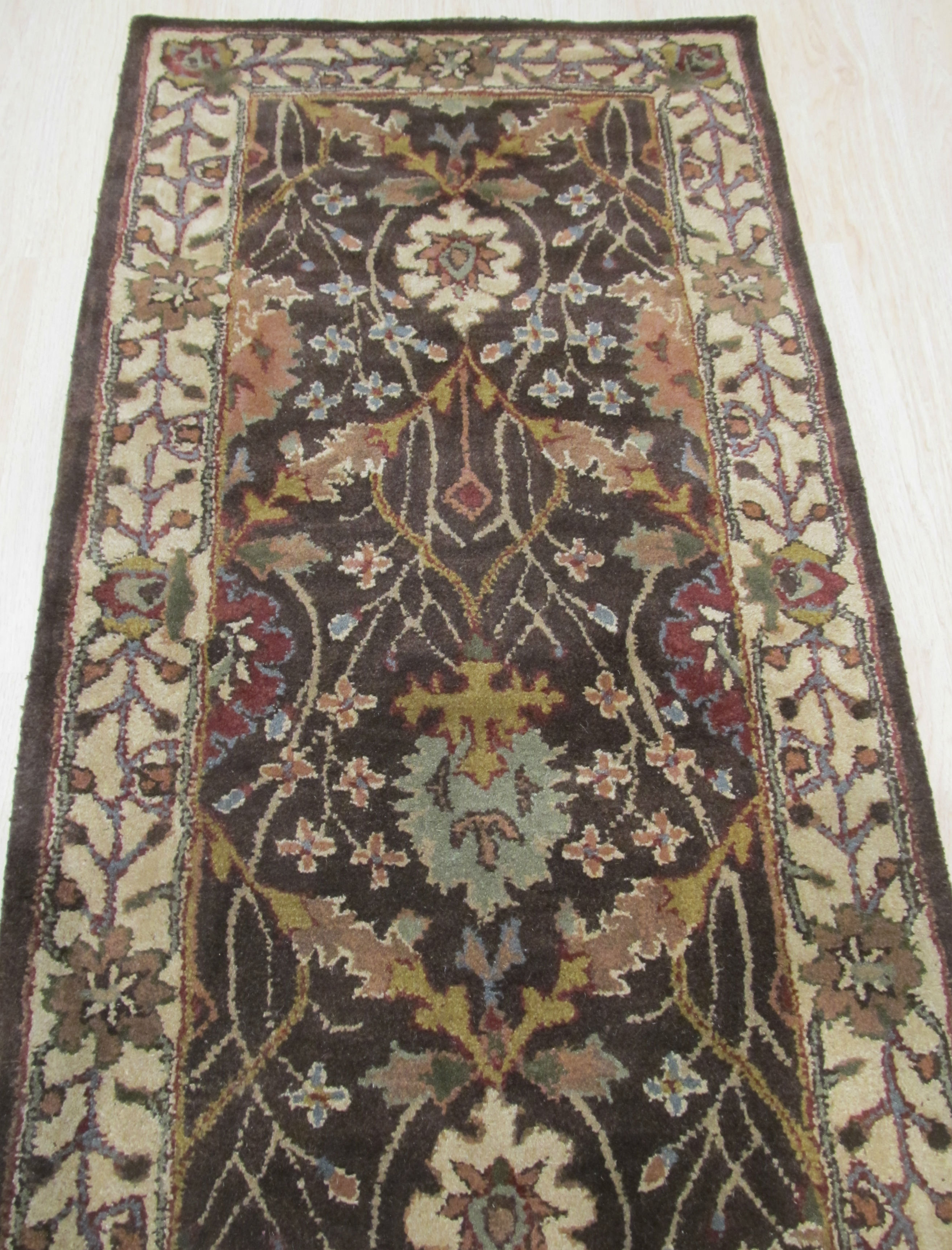 The Conestoga Trading Co. Luna Delicate Brown Hand Tufted Wool Rug ...