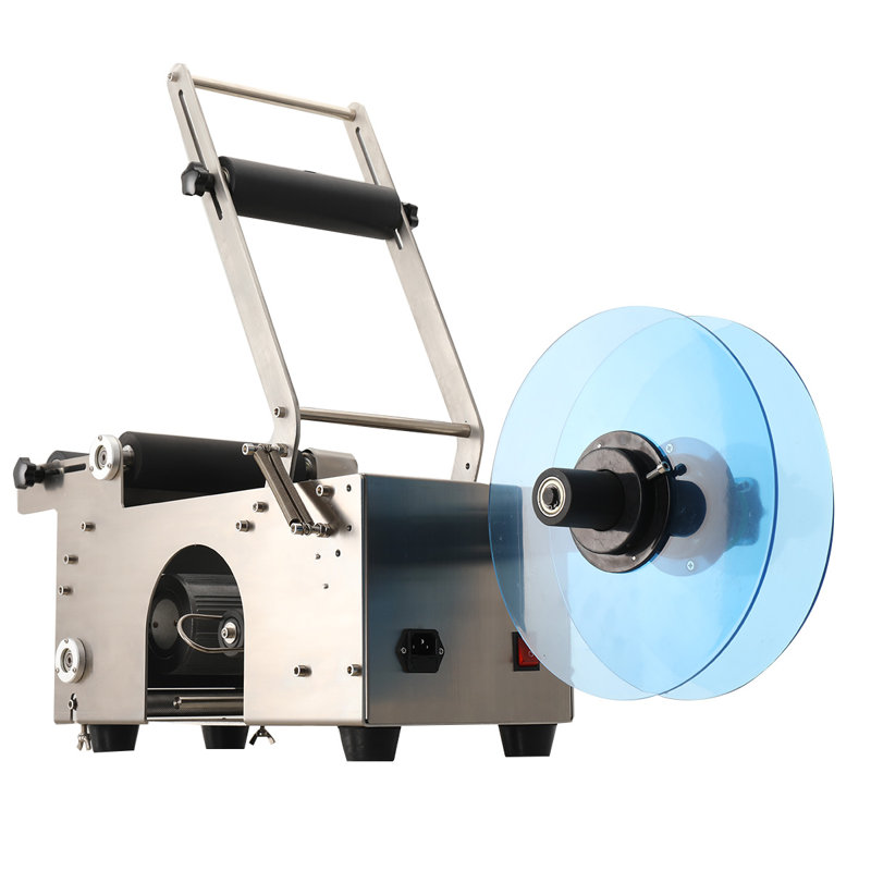 Prep & Savour Semi-Automatic Round Bottle Labeling Machine Derrance ...