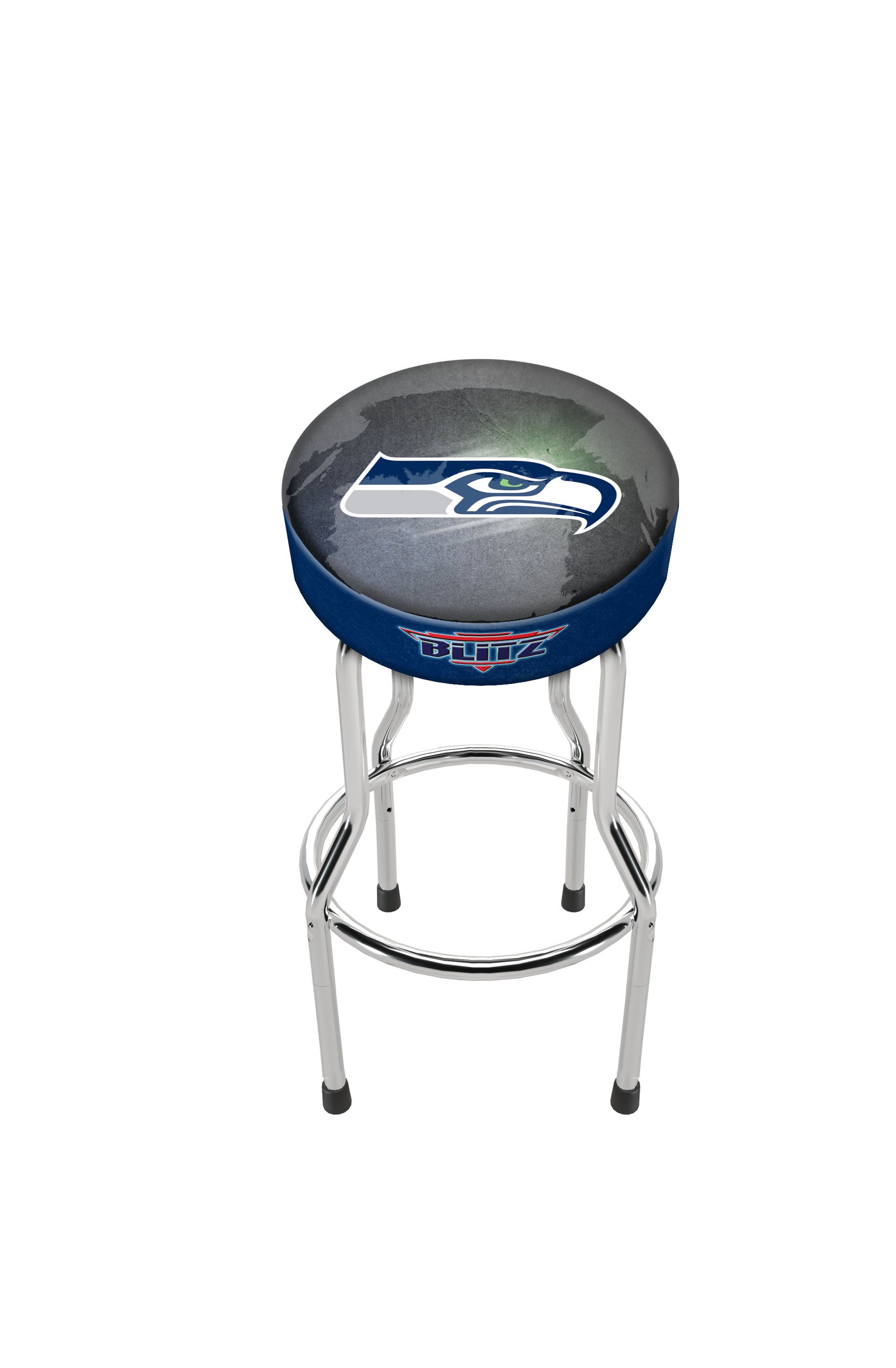 Arcade 1Up New England Patriots Adjustable NFL Blitz Team Pub Stool ...