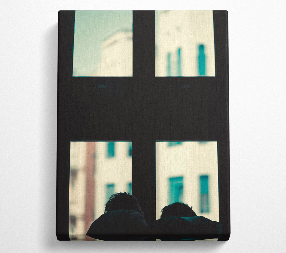 Latitude Run Teal Window View | Wayfair.co.uk