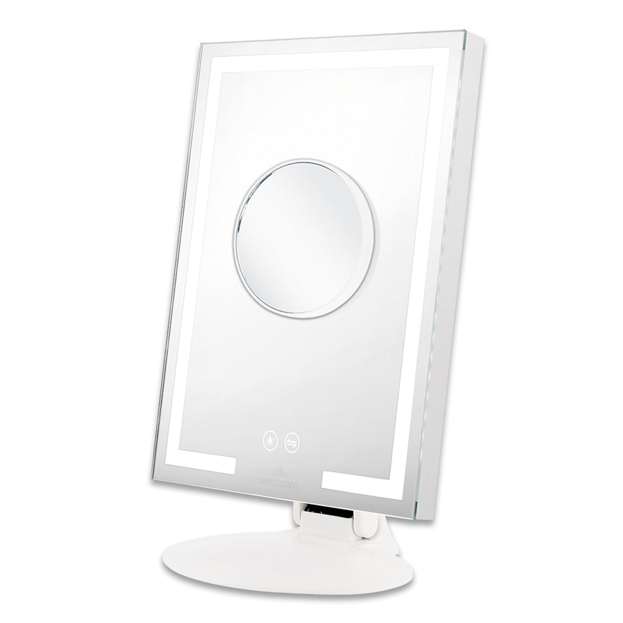 Ivy Bronx Frentz Lumiere LED Makeup Mirror with Bluetooth Speaker ...