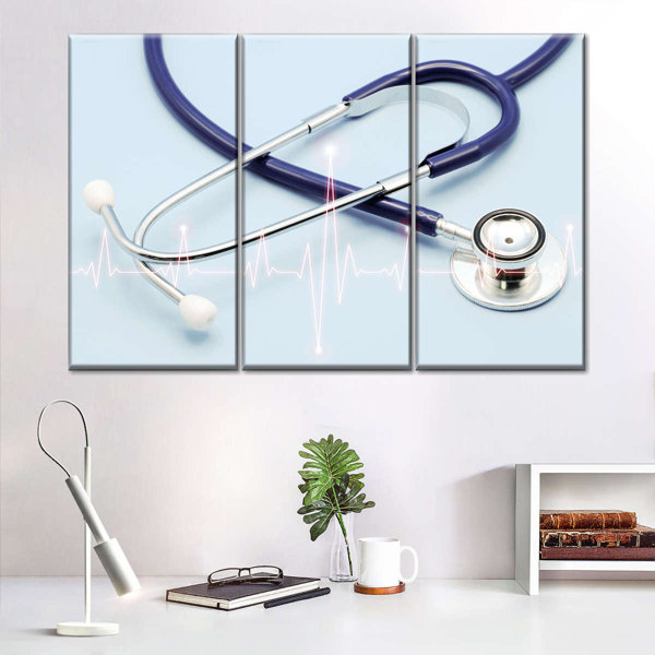 Ebern Designs " Medical Stethoscope " 3 - Pieces | Wayfair
