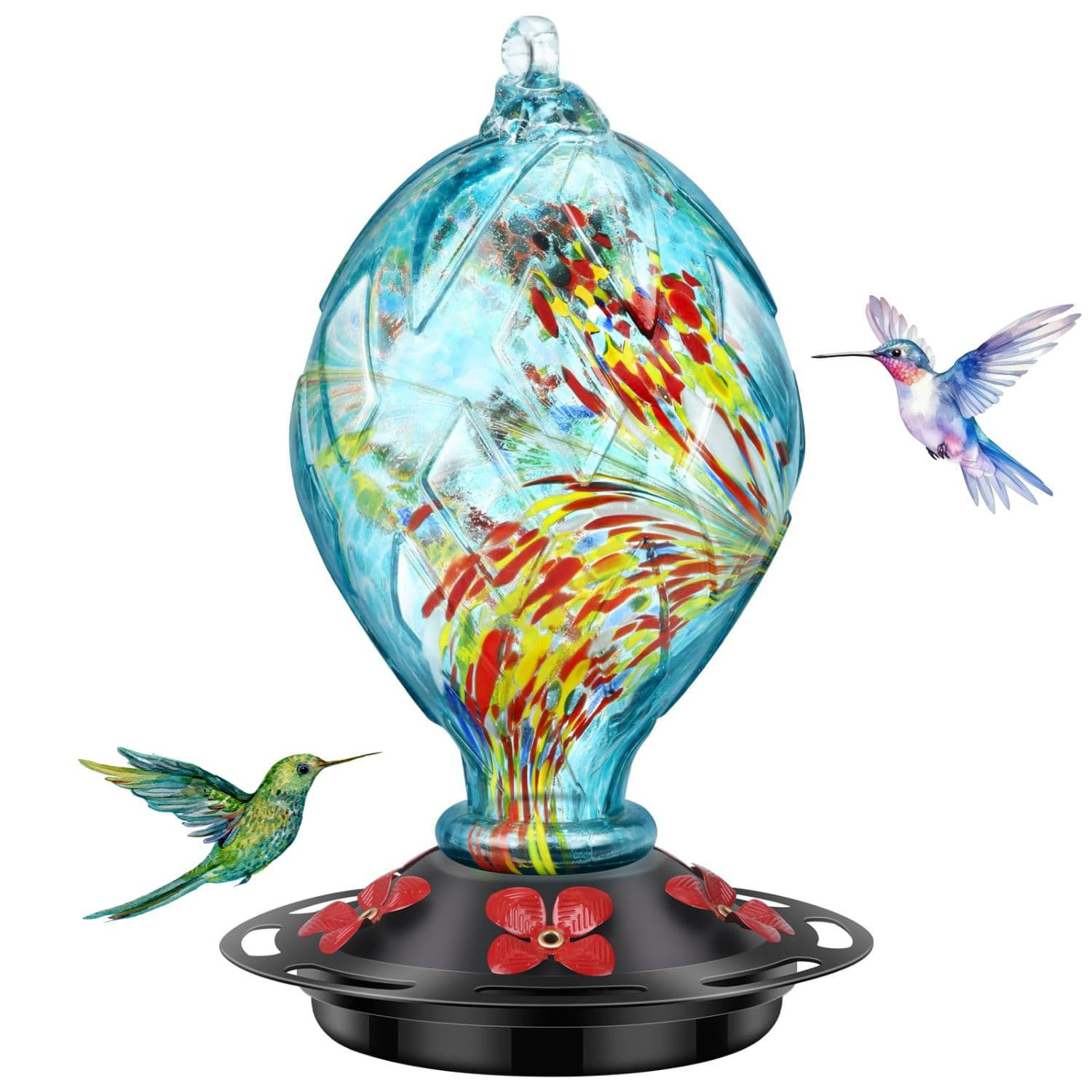 Arlmont & Co. Donesia Glass Hanging | Wayfair