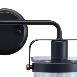 Beachcrest Home™ Randel 4 - Light Matt Black Dimmable Vanity Light ...